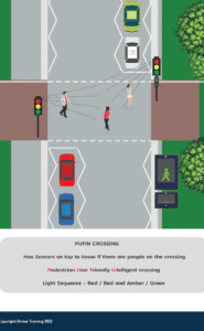 What is a Puffin Crossing | UK Driving Theory Guide