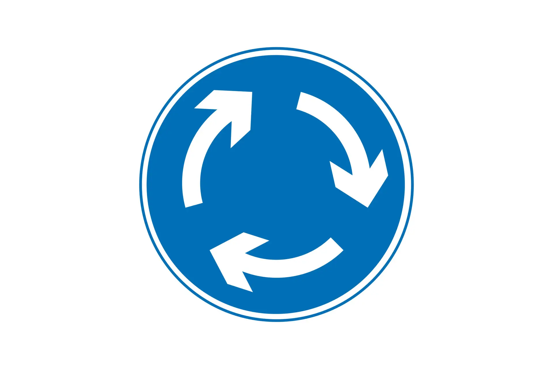 37-mini-roundabout - Driver Training Theory Test